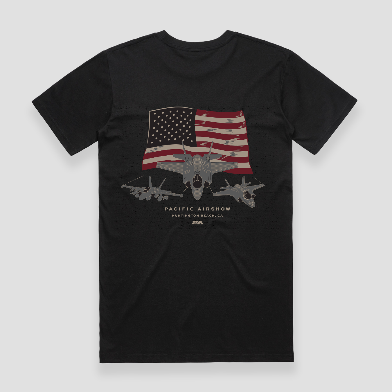 2025 Patriot's T-Shirt – Pacific Airshow USA Official Merchandise