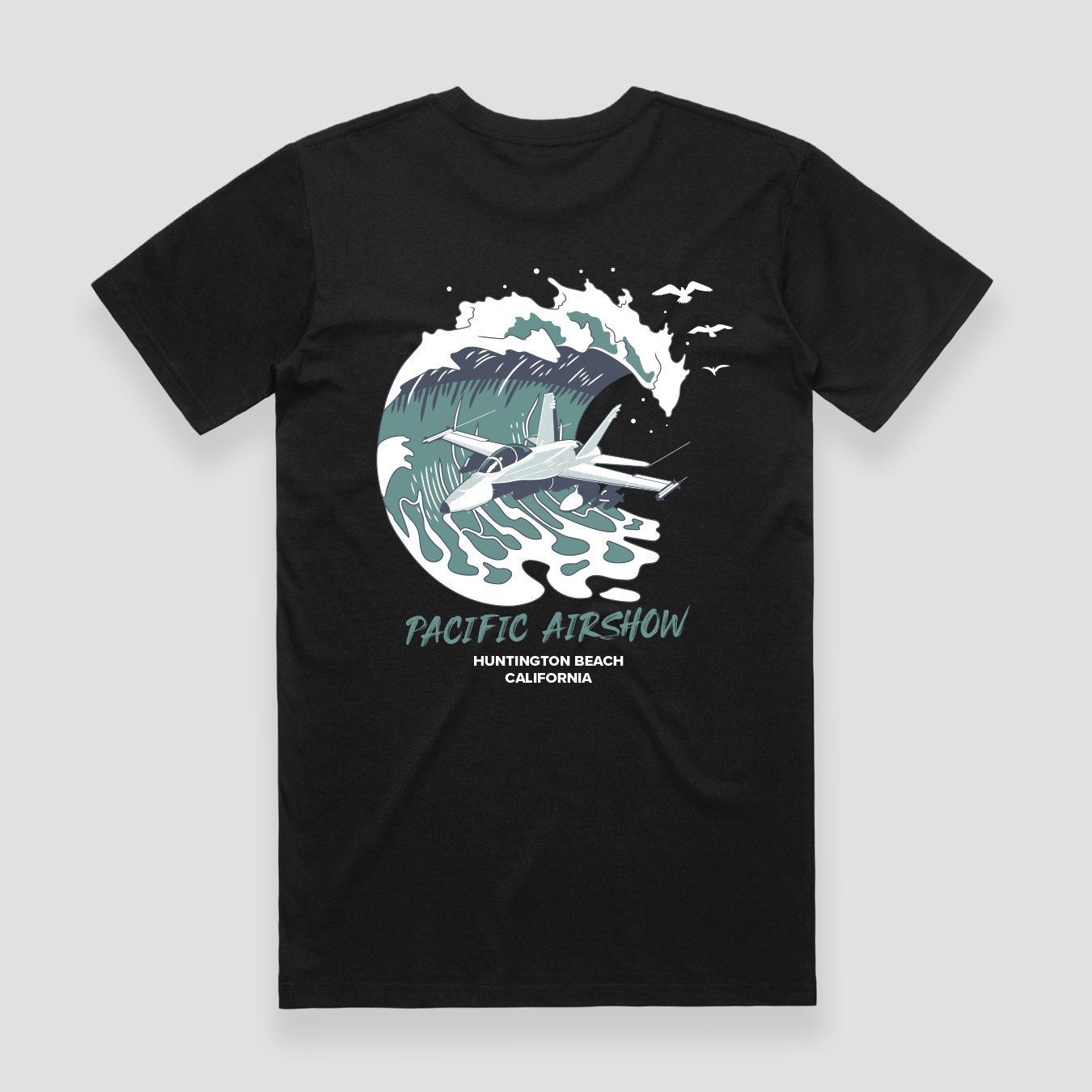 2025 Ride the Wave T-Shirt – Pacific Airshow USA Official Merchandise